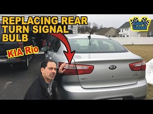 How To Replace Rear Turn Signal Bulbs - KIA Rio (Andy’s Garage: Episode - 316)