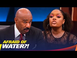 Yvette Nicole Brown’s Water Fear Had Me Shocked! | Steve Harvey