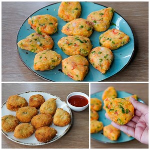 6.1K views · 100 reactions | Vegetable Cutlet Recipe | Winter Mixed Vegetable Snacks Recipe | Vegetable Snacks #vegcutlet #cutletrecipe #recipe | T'stove - Cooking & Baking | Facebook