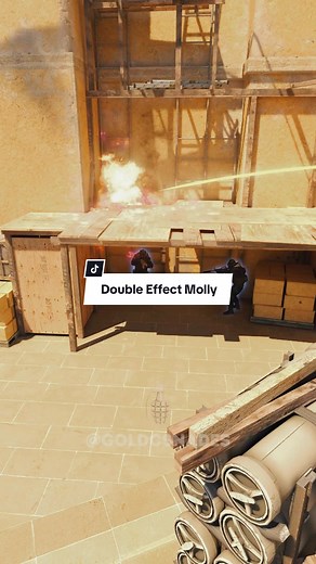 Double Effect Molly Tutorial and Lineups for CS:GO