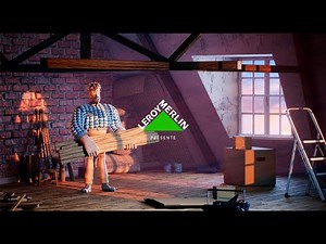 pub Leroy Merlin présente Enzo et sa fille Paloma