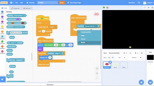 17. Scratch Tutorial in Hindi - Shooting Game Part-1