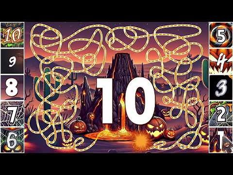 Countdown Numbers From 10 [Episode #9][🎃HALLOWEEN🎃]