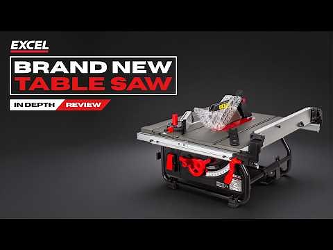 Excel 254mm Extendable Table Saw Review | Full Feature Walkthrough & Test (£199)