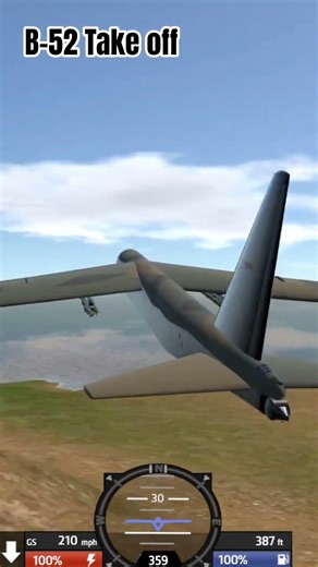 B-52 heavy take off #coldwar #takeoff #bomber