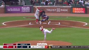 Spencer Strider strikes out 13