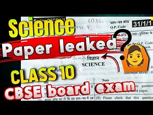 🙆set 1 SCIENCE PAPER CBSE BOARD 2025 CLASS10 / SCIENCE IMPORTANT QUESTIONS CLASS 10
