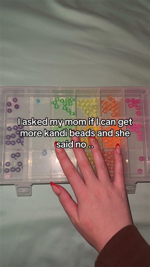 I Asked for More KANDI Beads… She Said No 😭 | Kandi Kid #beads #kandi #kandikid