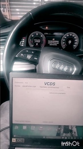 Audi Q7 2022r. Jak cofnąć silnik hamulca przez VCDS. #automobile #mechanic #vag #repair #vcds #audi