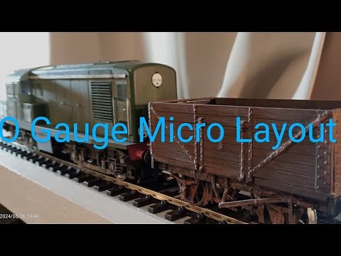 O Gauge Micro Layout Ep1|UK Shelf & Micro Model Railways