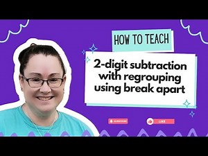 Teach 2-Digit Subtraction with Regrouping Using Break Apart (Partial Differences) for 2nd Graders