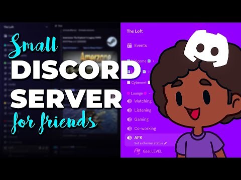 How to Make a Small Discord Server for Friends