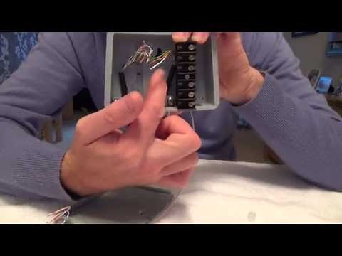 How to install a BT66 External telephone junction box.