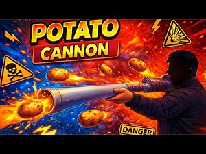 I Built a Potato Cannon at Home 💥