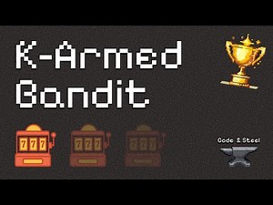 K-Armed Bandits Problem: simple animated explanation of the epsilon-greedy strategy