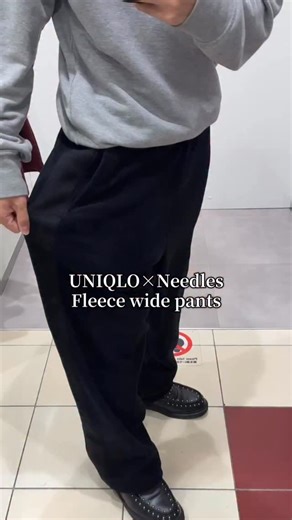 UNIQLO x needles fleece pants 🥵 - @ghxillly | The Drop Date Clothing