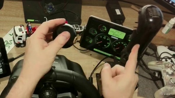 My New H-Pattern & Sequential Gear Shifter for ATS/ETS2 Sim