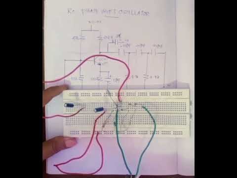 EXPERIMENT ON RC PHASE SHIFT OSCILLATOR PART-2