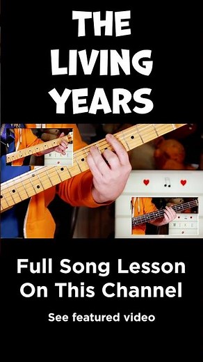 The Living Years #guitar