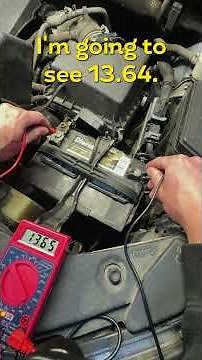 How to Test a Car Battery and Alternator with a Multimeter (Basic Check)