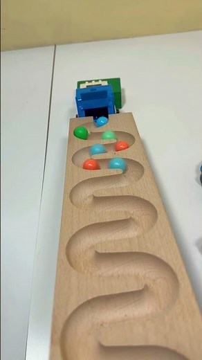 Building The Perfect Marble Run With Simple Materials #marblerun #marblesrace #marble