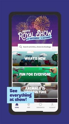 6.6K views · 25 reactions | The 2025 Perth Royal Show App is now live! ▪️ Plan your day & check times ▪️ Explore entertainment, rides, showbags & more ▪️ Built-in GPS to navigate the Show Download via the link in our bio to start planning your visit today. We can't wait for you to explore! | Perth Royal Show | Facebook