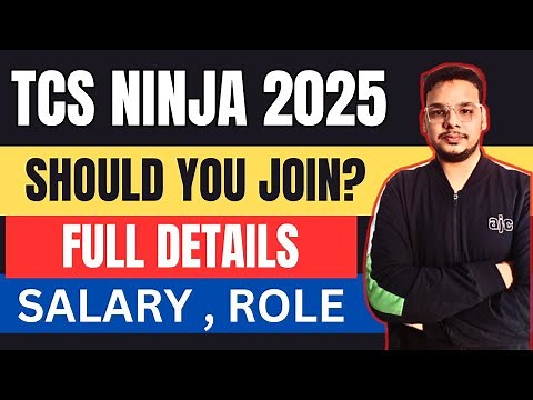 All About TCS Ninja | TCS Ninja Salary , Role , Trainings , Onboarding | In Hand Salary of TCS Ninja