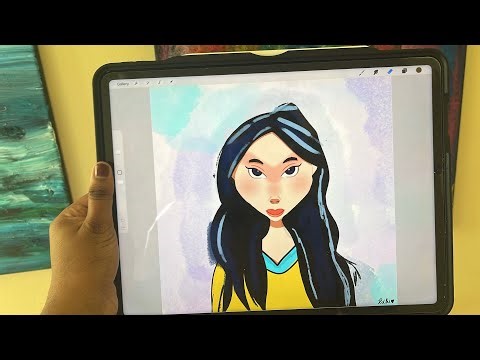 Drawing First Disney Character