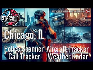 🔴Chicago Police Scanner LIVE | Aircraft Tracker, Radar & Breaking News