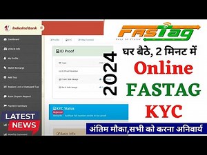 Online Fastag KYC Update 2024 | Fastag KYC Offline Kaise Karen | Fastag KYC Status Check