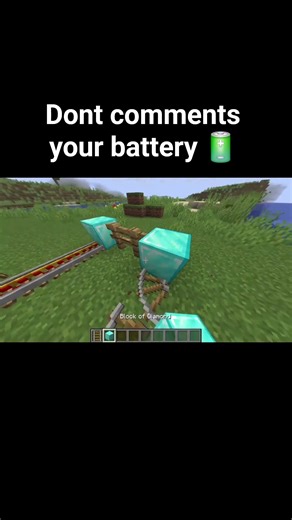 Minecraft's Fastest rail method #Minecraft #rail #minecart #viral #gaming #shorts