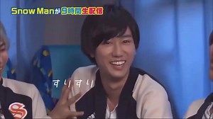 阿部ちゃんはライバルが多くて大変そうだねさっくん😖#阿部亮平 #佐久間大介 #あべさく #snowman