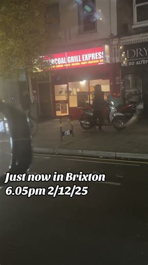 Happened last night in front of Premier Dry Cleaner, Acre Lane, Brixton