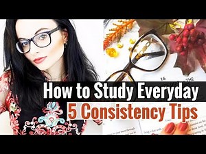 5 Tips on How to Study Everyday // Consistency & Daily Study Routine