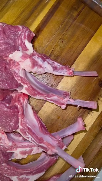 Rosemary Garlic Lamb Chops w/ Homemade Compound Butter