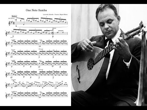 Laurindo Almeida - One Note Samba Transcription