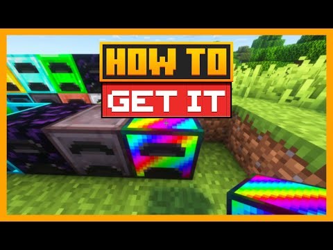 HOW TO CRAFT the RAINBOW Furnace from Iron Furnaces for MINECRAFT