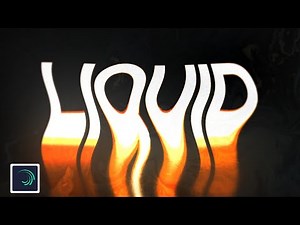 Liquid text animation || alight motion tutorial 🦠