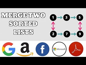 Coding Interview Question - Merge Two Sorted Lists (LeetCode)