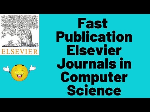 Fast Publication Elsevier Journals in Computer Science