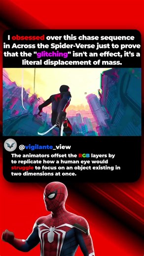 The Spider-Verse glitch is a LETHAL detail. 🕷️ | Movie Logic