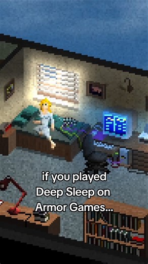 If you played Deep Sleep on Amor Games, we have news for you! #gaming #flashgames #horrorgaming