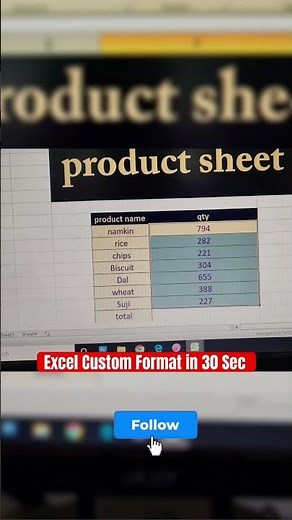Custom Number Formatting in Excel | Add Text with Numbers Easily