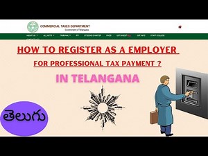 How to Register as a Employer for Professional Tax Payments?|| For Private & Public Ltd Companies.