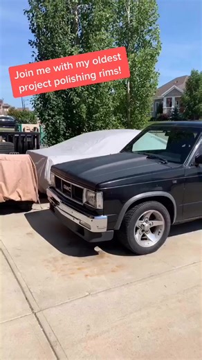 Brought my oldest project back home! #project #truck #trucks #fyp #car #polish #mechanic | ak strem