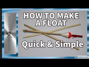 HOW TO MAKE A FLOAT QUICK & SIMPLE | Scotty`s simple float quick and easy enjoy now on you tube.