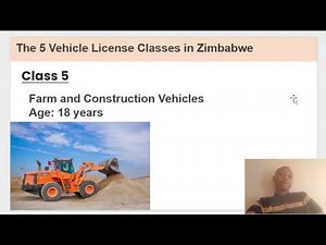 Lesson 2 | THE 5 CLASSES OF VEHICLES IN ZIMBABWE | 2023 COMPLETE VID THEORY DRIVING COURSE MRPAULINE