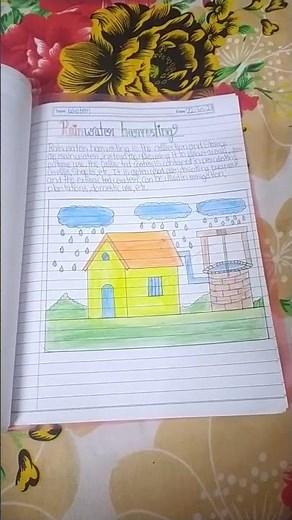 MDP project file class 6 topic water