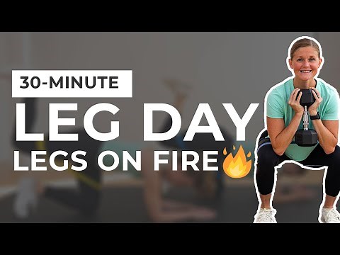 Live 30-Minute Leg Day Workout (Slow Burn Supersets)