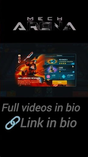 GET FREE Legendary Mechs & Weapons!2026 Starter Rewards |Mech Arena